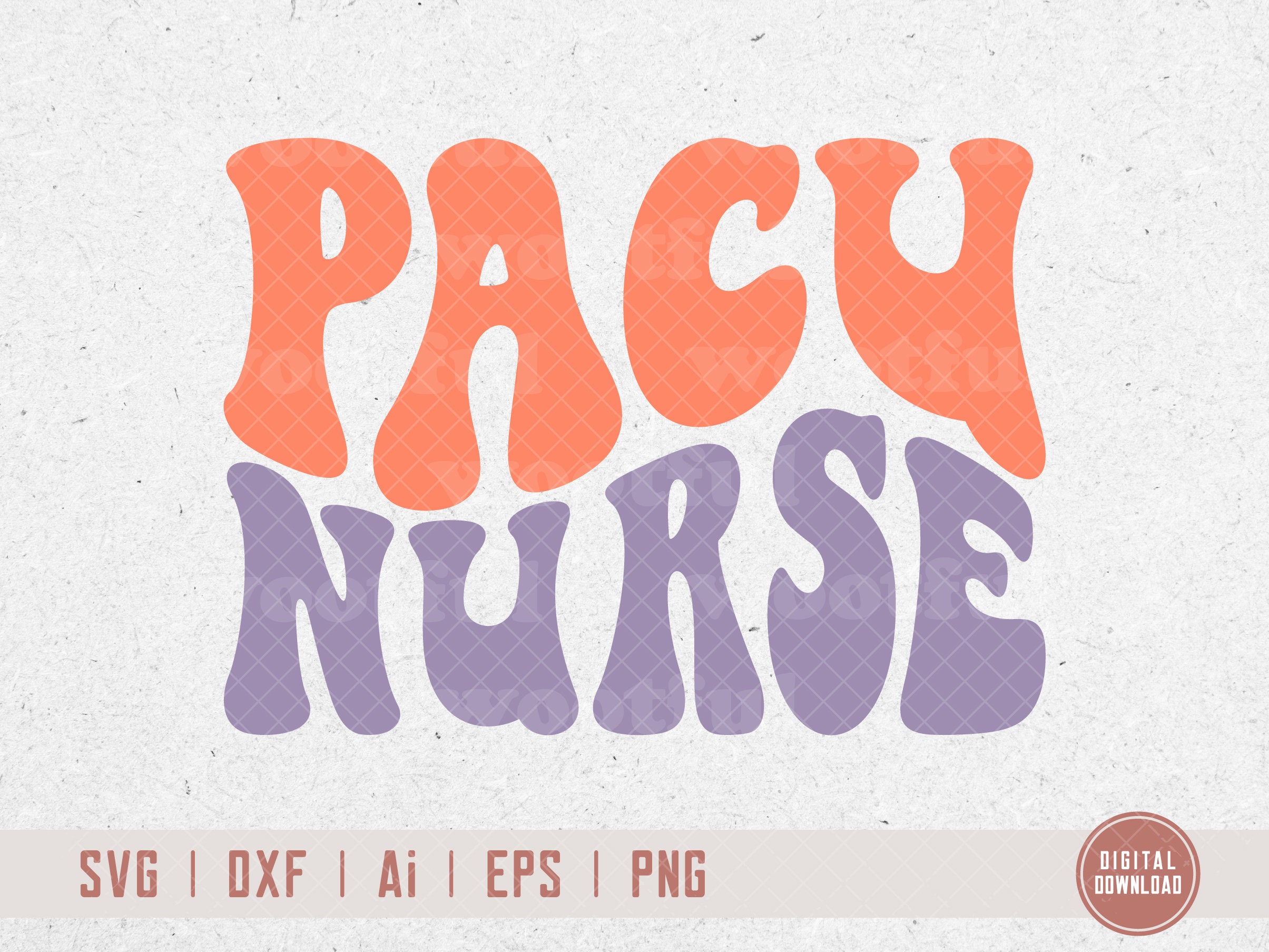 PACU Nurse Svg, Post Anesthesia Care Unit Nurse Svg, Nursing, Wavy ...