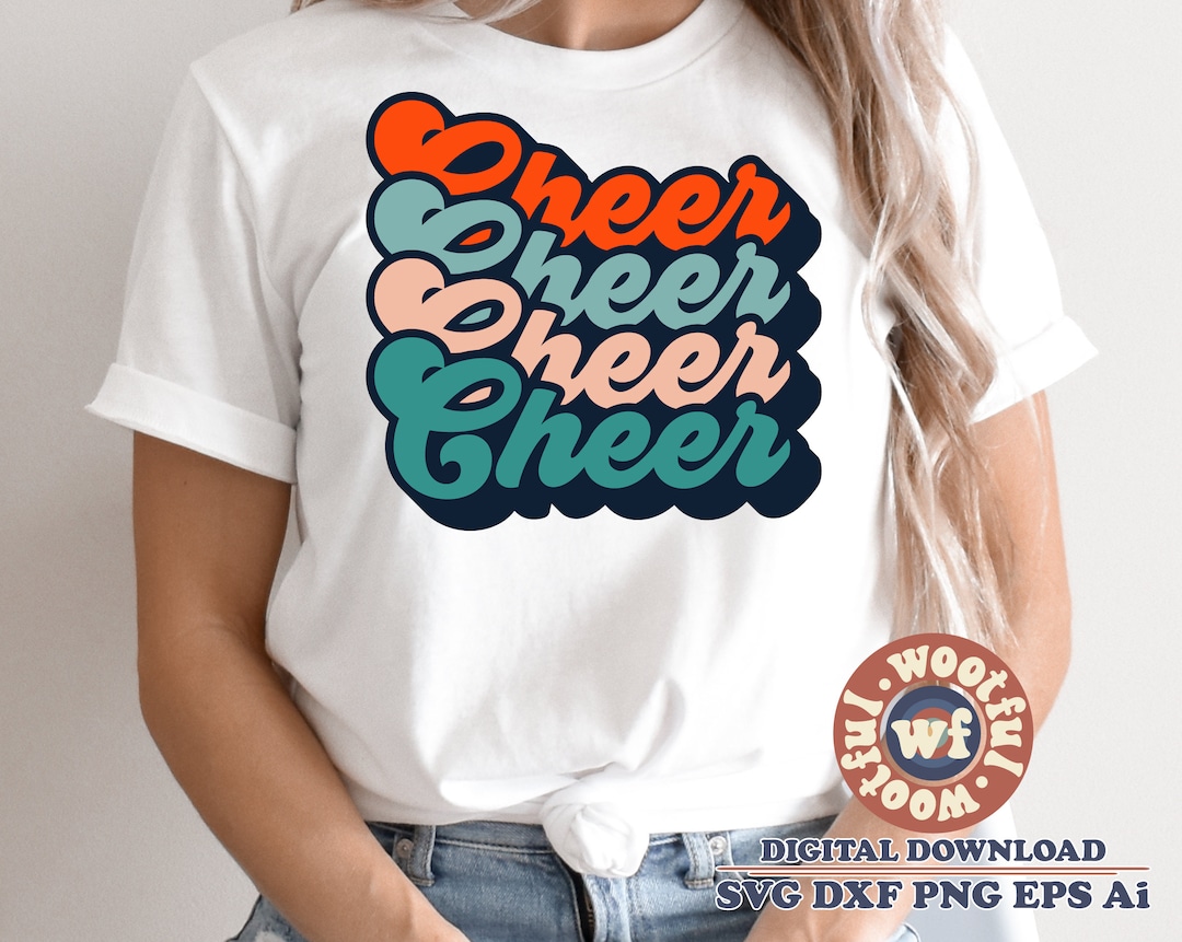 Cheer Svg, Cheer Vibes Svg, Cheer Mom Svg, Cheer Fan Svg, Cheerleader ...