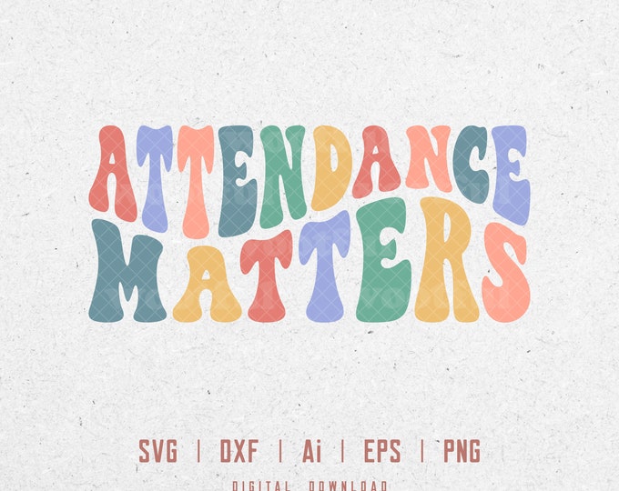 School Attendance Posters - Etsy UK