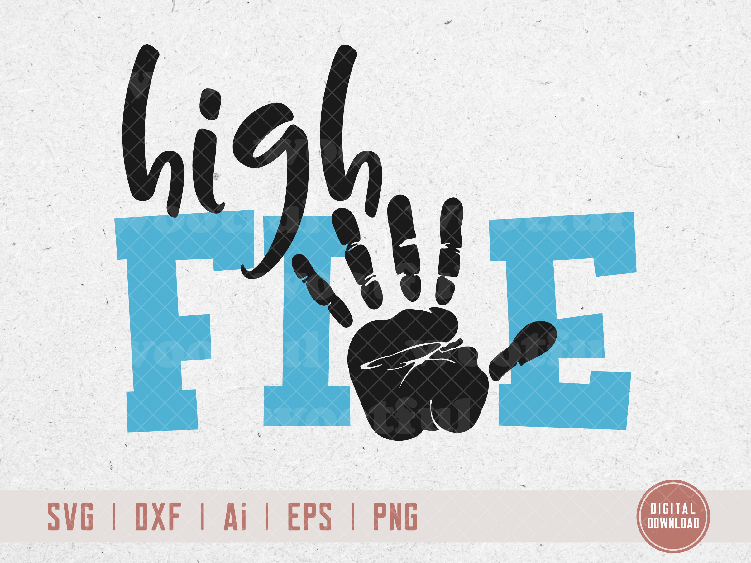 High Five Svg Boys Birthday Svg Girls Birthday Svg I Am 5 - Etsy Australia