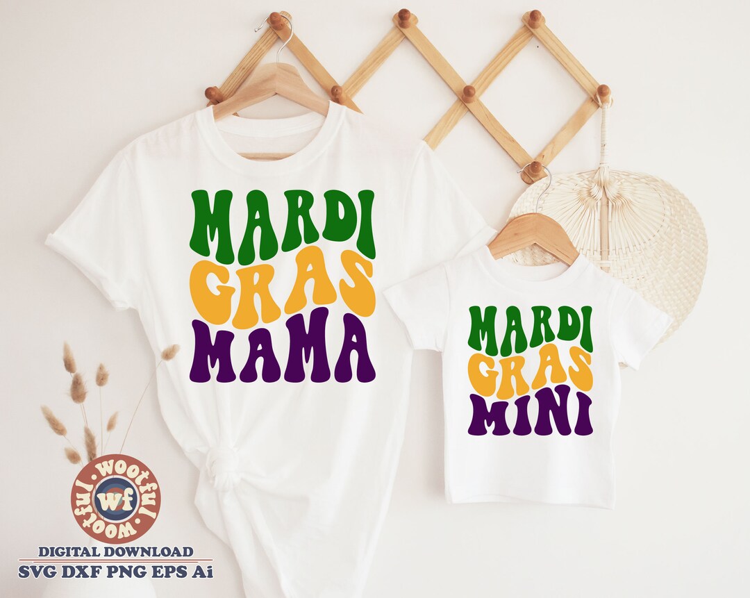 Mardi Gras Mama Svg, Mardi Gras Mini Svg, Fat Tuesday Svg, Mardi Gras ...