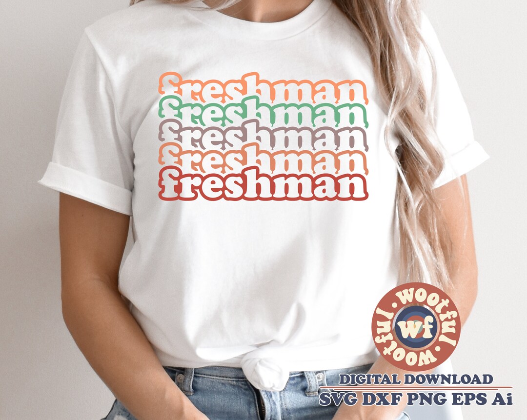 Freshman Svg, Stacked Svg, Freshman Class Svg, Back to School Svg, Grad ...