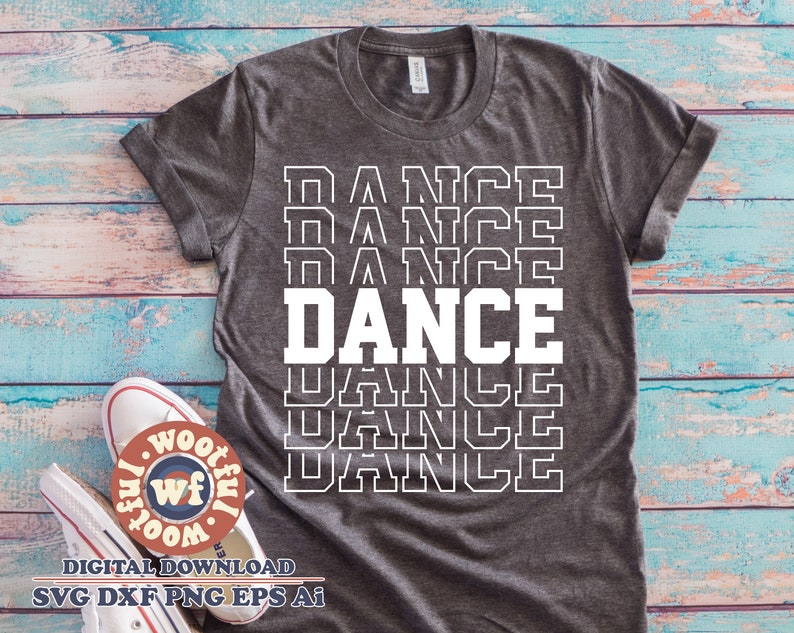 Dance Svg Dancing Svg Dancer Svg Stacked Svg Dance Fan - Etsy