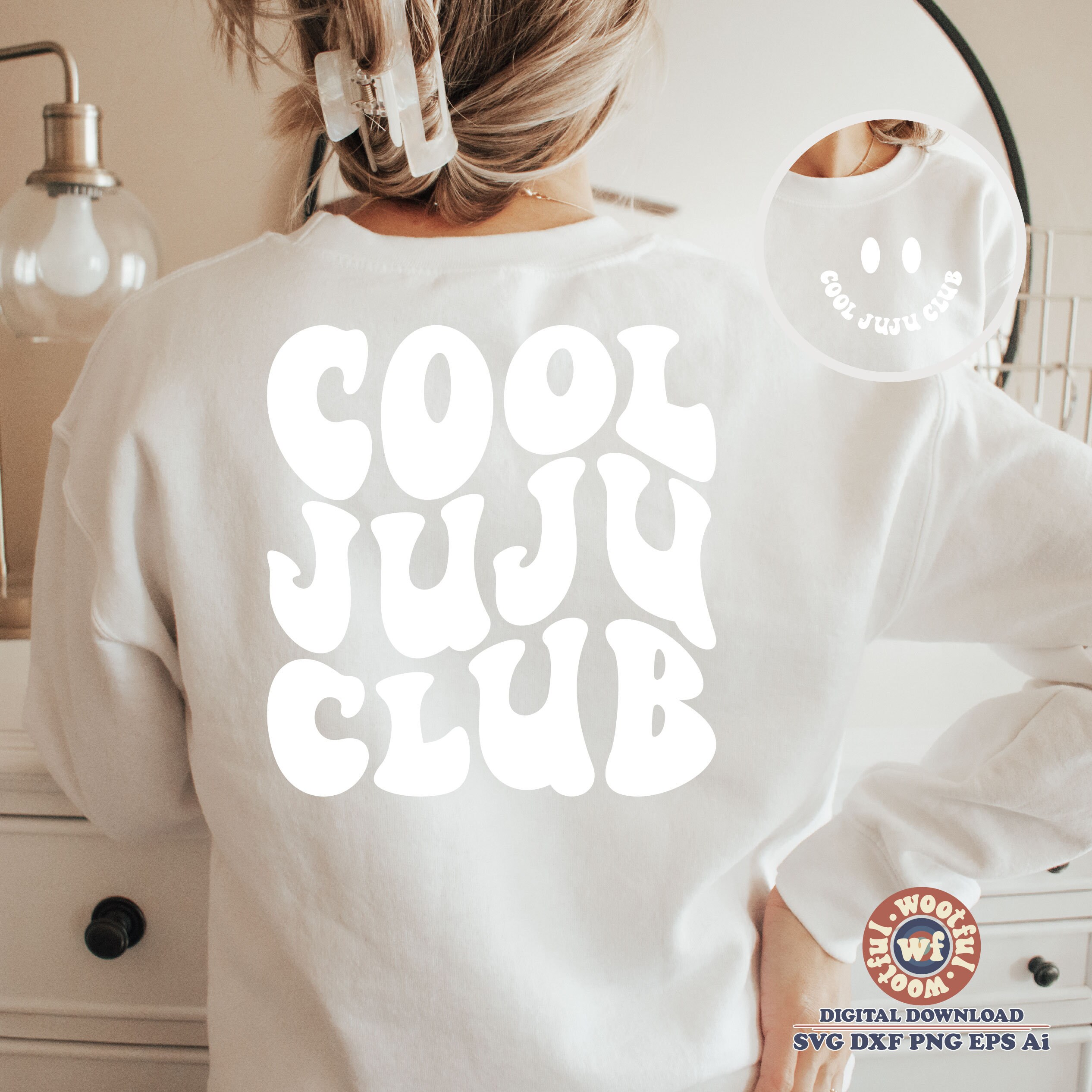 Cool Juju Club Svg, Juju Svg, Grandma Svg, Grammy Life Svg, Grandmother ...