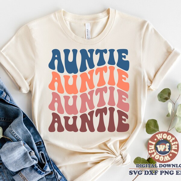 Auntie Svg - Etsy
