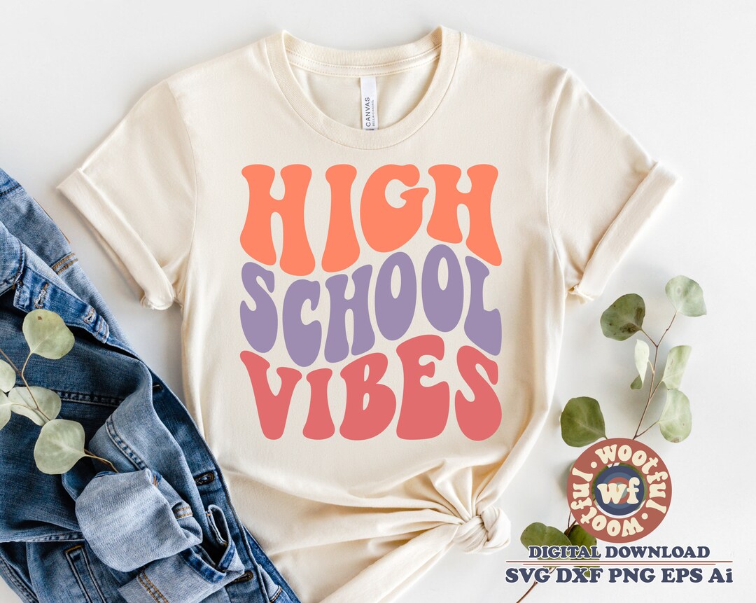 High School Vibes Svg, Teacher Svg, Back to School Svg, Educator Svg ...