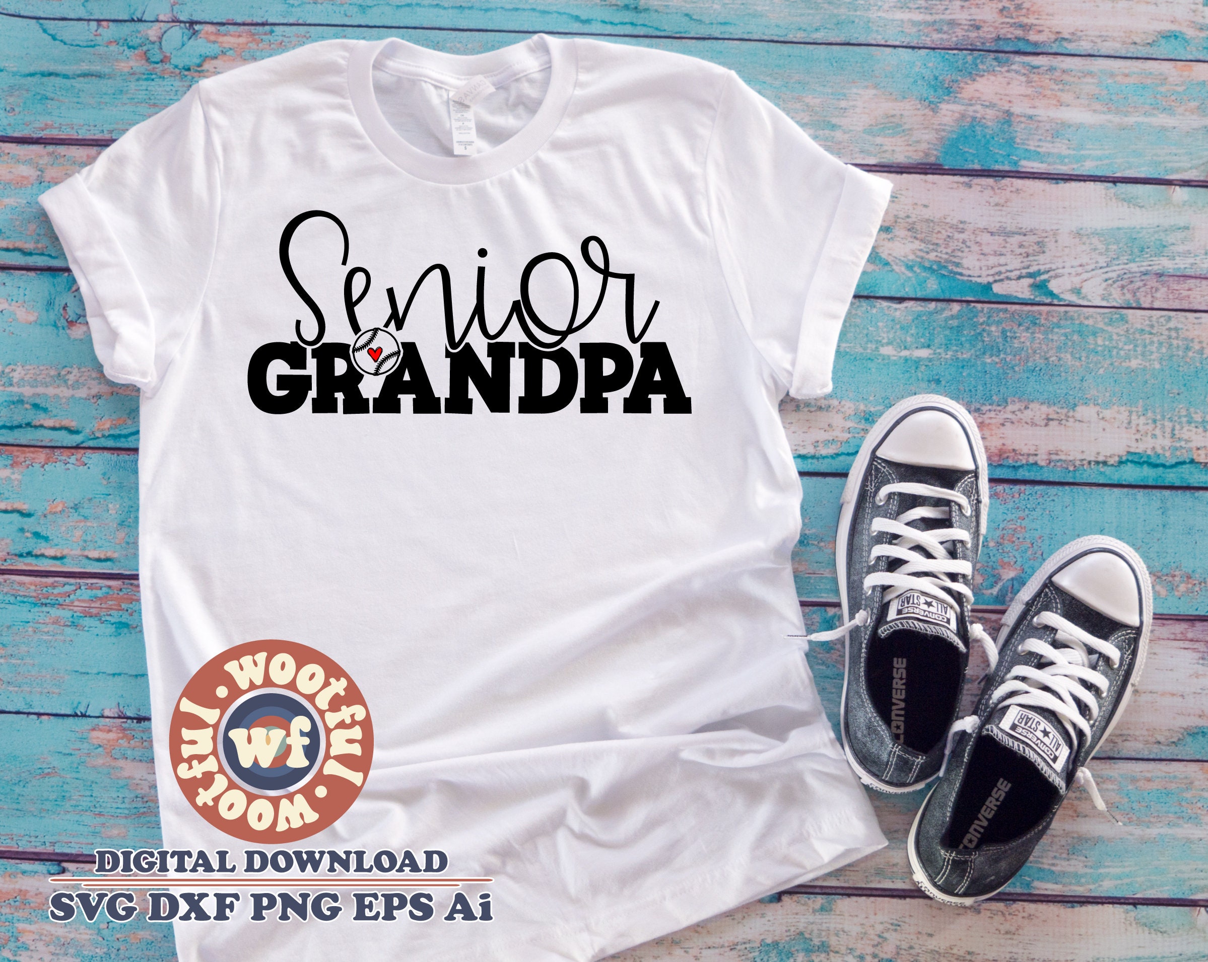 Senior Baseball Grandpa svg Senior Softball Grandpa svg | Etsy