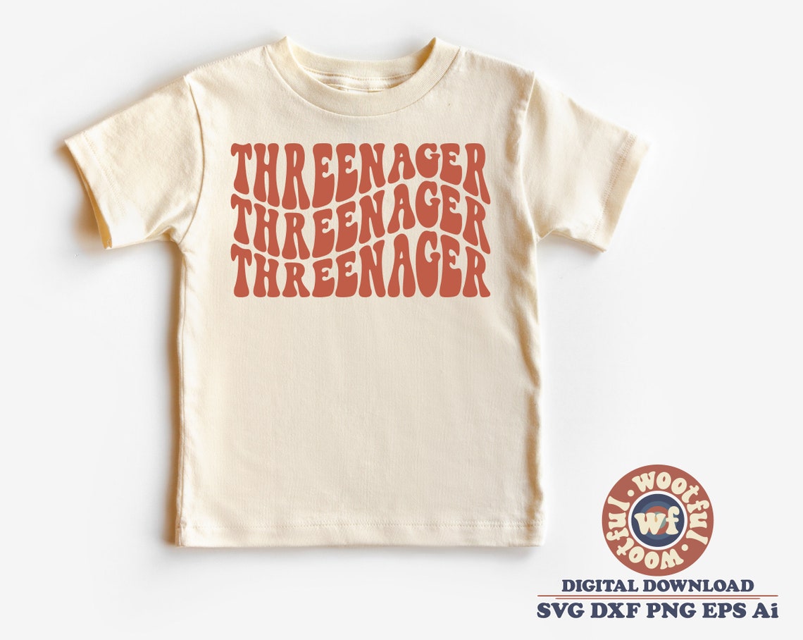 Threenager Svg Three Svg Boys Birthday Svg I Am 3 Svg 3rd | Etsy