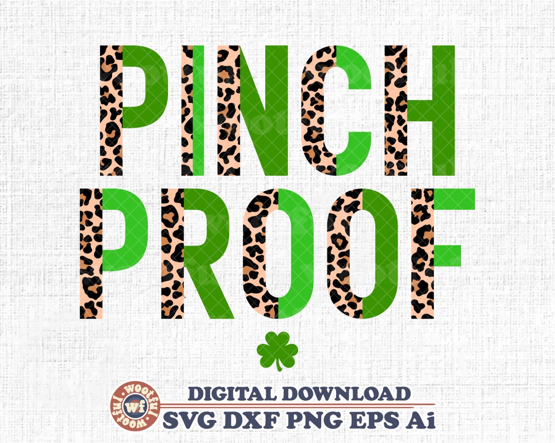Pinch Proof Svg, No Pinching Svg, St Patrick's Day Svg, Irish Svg, St ...