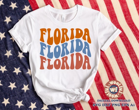 Florida Svg Florida State Svg USA Svg Patriotic Svg - Etsy