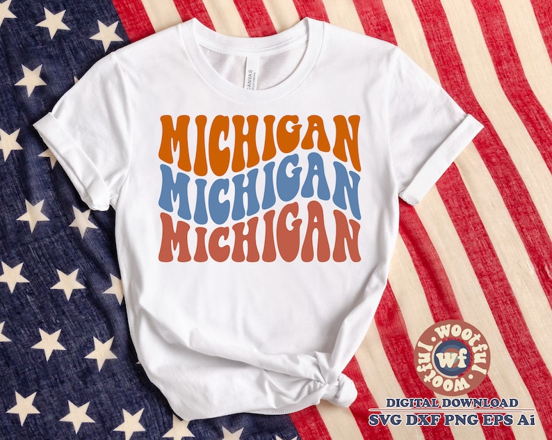 Michigan Svg, Michigan State Svg, USA Svg, Patriotic Svg, America Svg ...