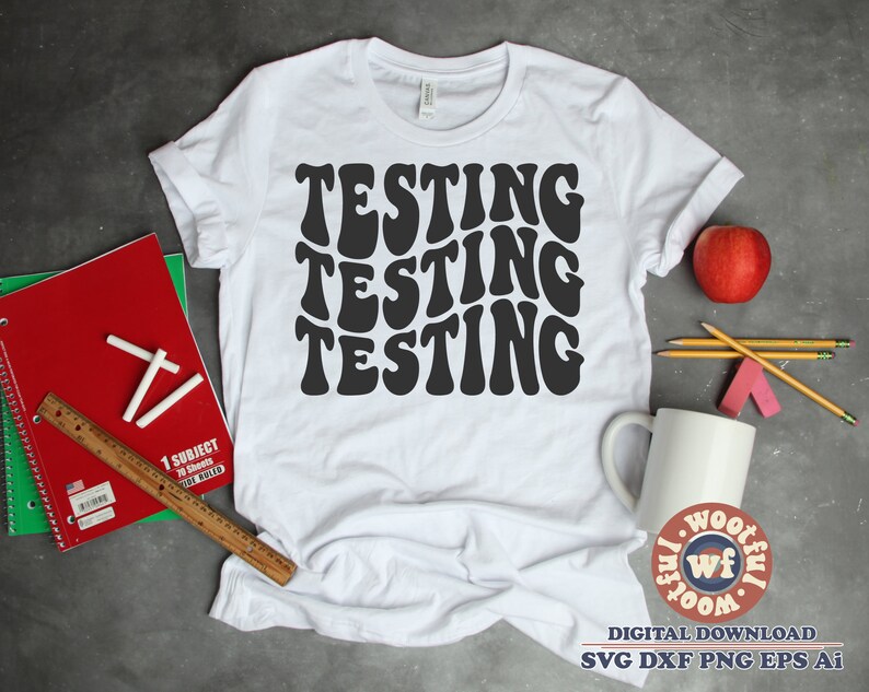 Testing Svg Show Your Work Svg Test Day Svg Teacher Svg - Etsy