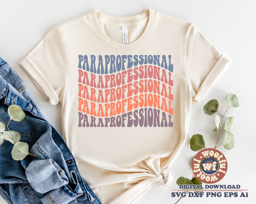 Paraprofessional Svg, Para Teacher Svg, Para Svg, Back to School Svg ...
