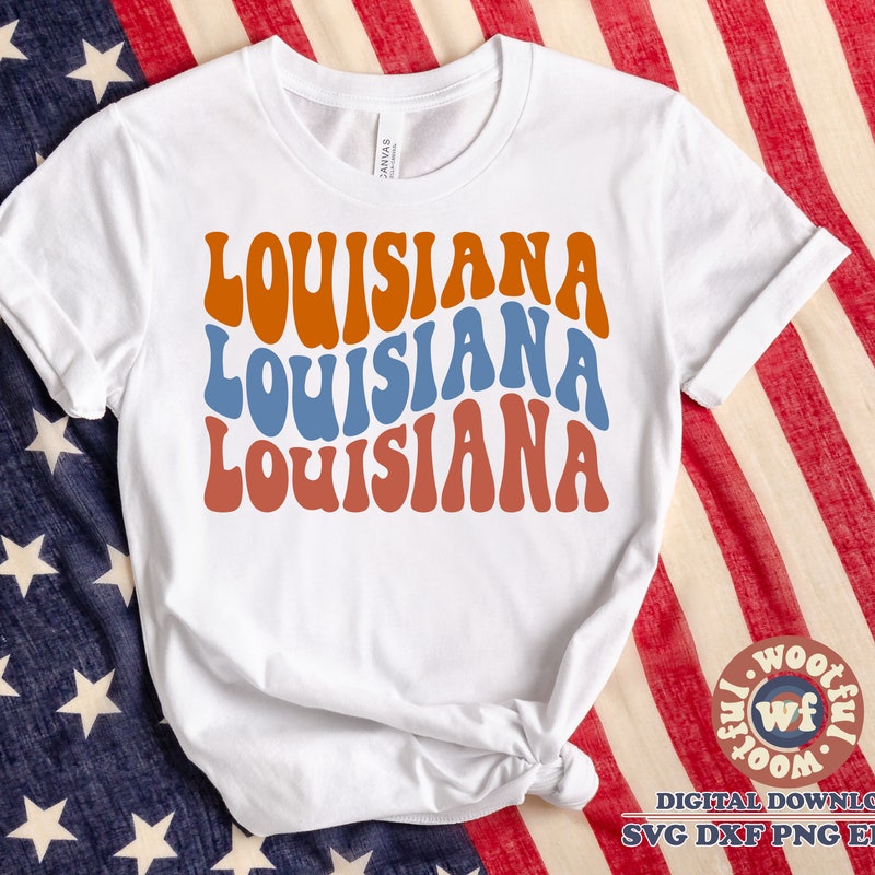 Louisiana Svg - Etsy