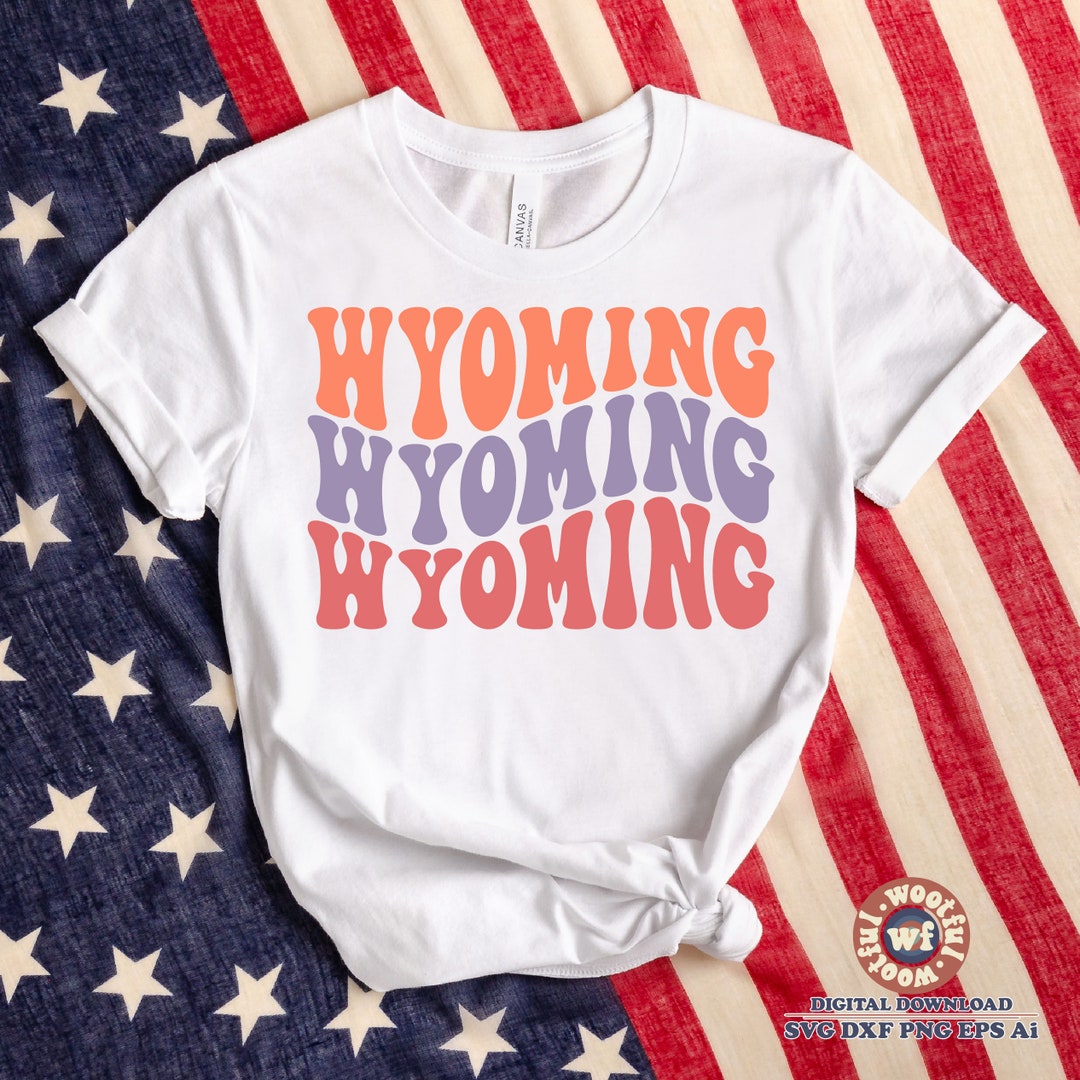 Wyoming Svg, Wyoming State Svg, USA Svg, Patriotic Svg, America Svg ...