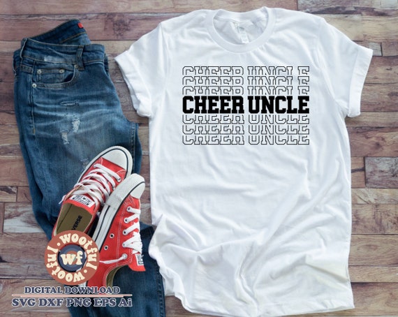 Cheer Uncle Svg Uncle Svg Cheer Fan Svg Cheer Family Svg - Etsy