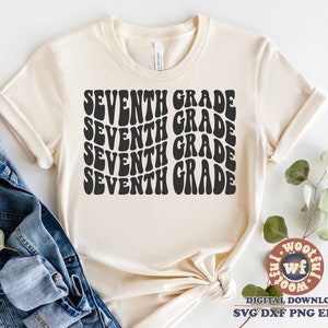 Seventh Grade Svg, 7th Grade Svg, Teacher Svg, Back to School Svg ...