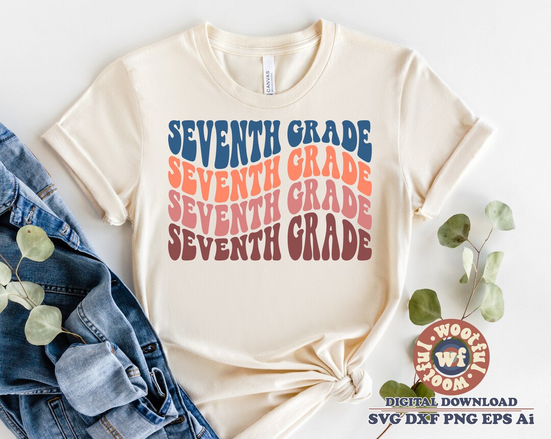 Seventh Grade Svg, 7th Grade Svg, Teacher Svg, Back to School Svg ...