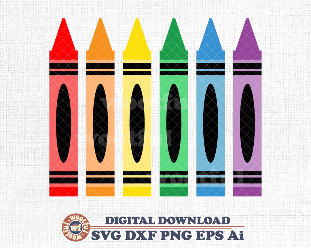 Crayon Svg, Crayon Clip Art Svg, Cray Svg, Crayons Clipart, Back to ...