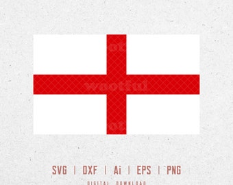 England Team Crest SVG Png Dxf Eps File Format Instant Download English ...