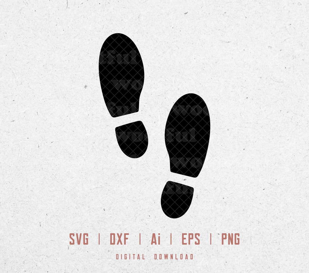 Footsteps Svg, Footprints Svg, Foot Print Svg, Foot Print Clipart, Foot ...