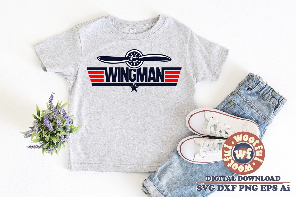 Pilot & Wingman Svg Father and Son Matching Svg Dad and Son - Etsy