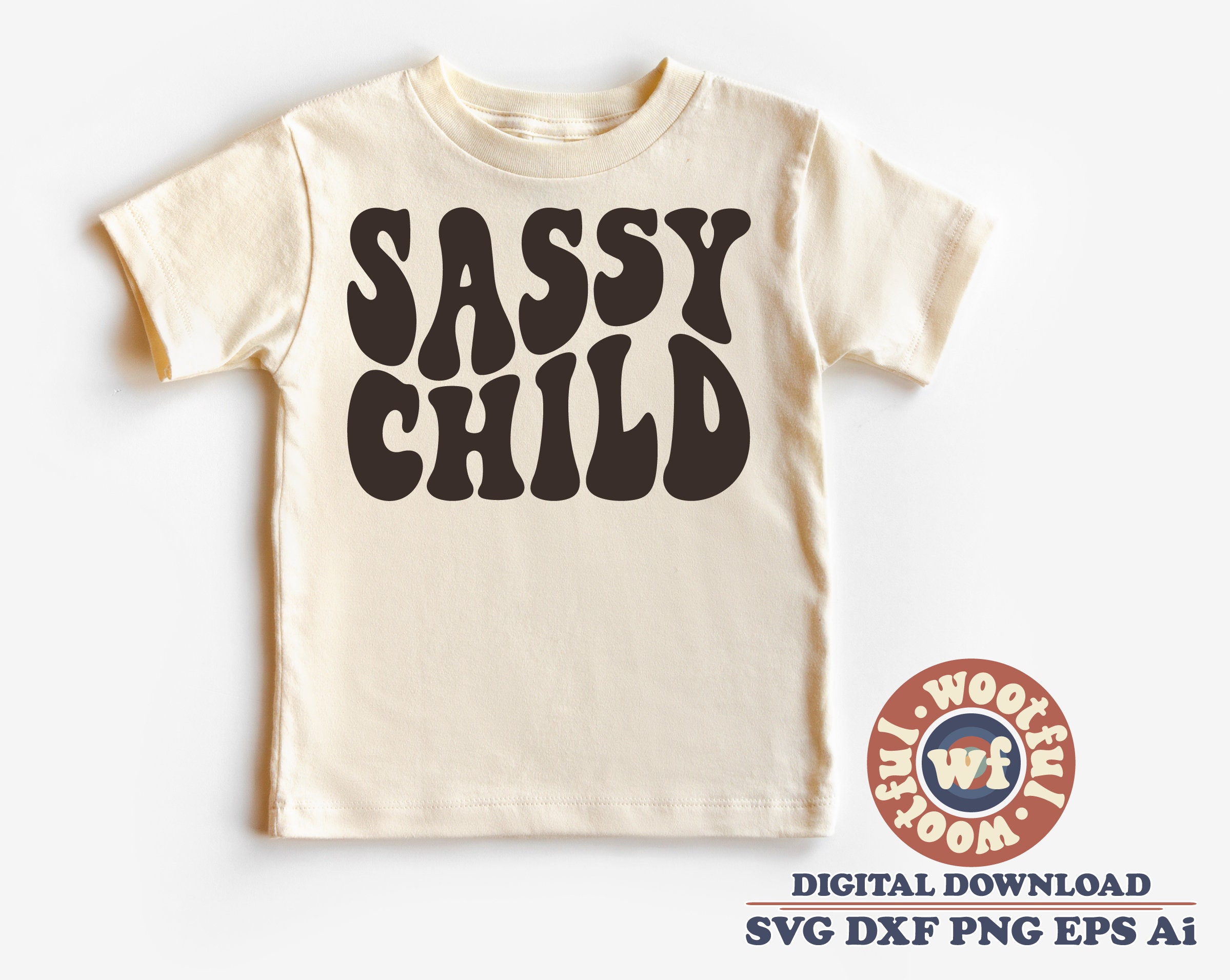 Sassy Child Svg Sassy Svg Wavy Letters Svg Sassy Toddler - Etsy