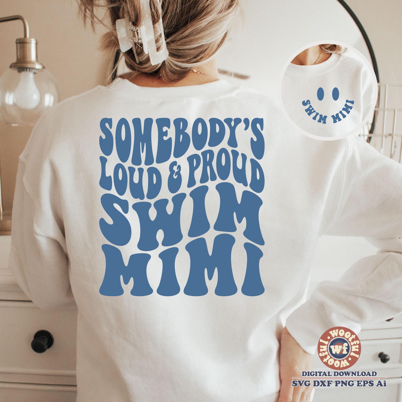 Somebodys Loud & Proud Swim Mimi Svg, Swim Mimi Svg, Swim Grandma Svg ...