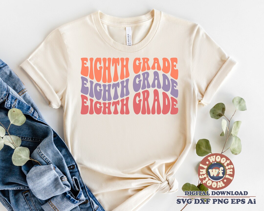 Octavo grado svg, 8o grado svg, Maestro svg, Regreso a la escuela svg ...