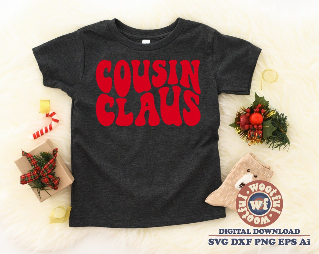 Cousin Claus Svg Merry Christmas Svg Cousin Christmas Svg - Etsy