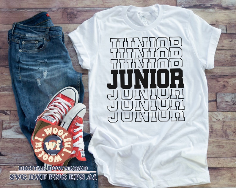 Junior Svg, Stacked Svg, Junior Class Svg, Back to School Svg, Grad Svg ...
