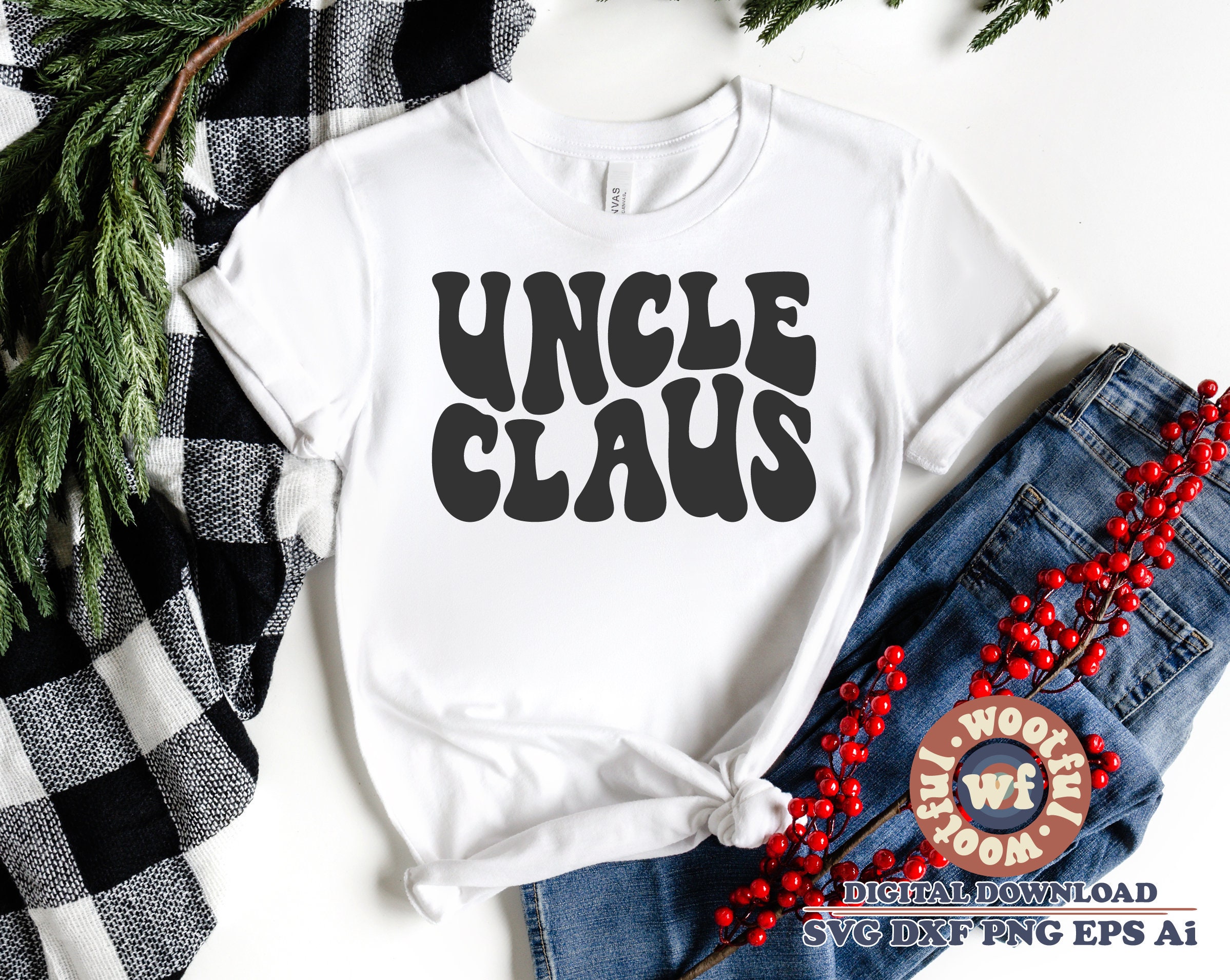 Tío Claus svg Feliz Navidad svg Tío svg Holiday svg Feliz - Etsy México