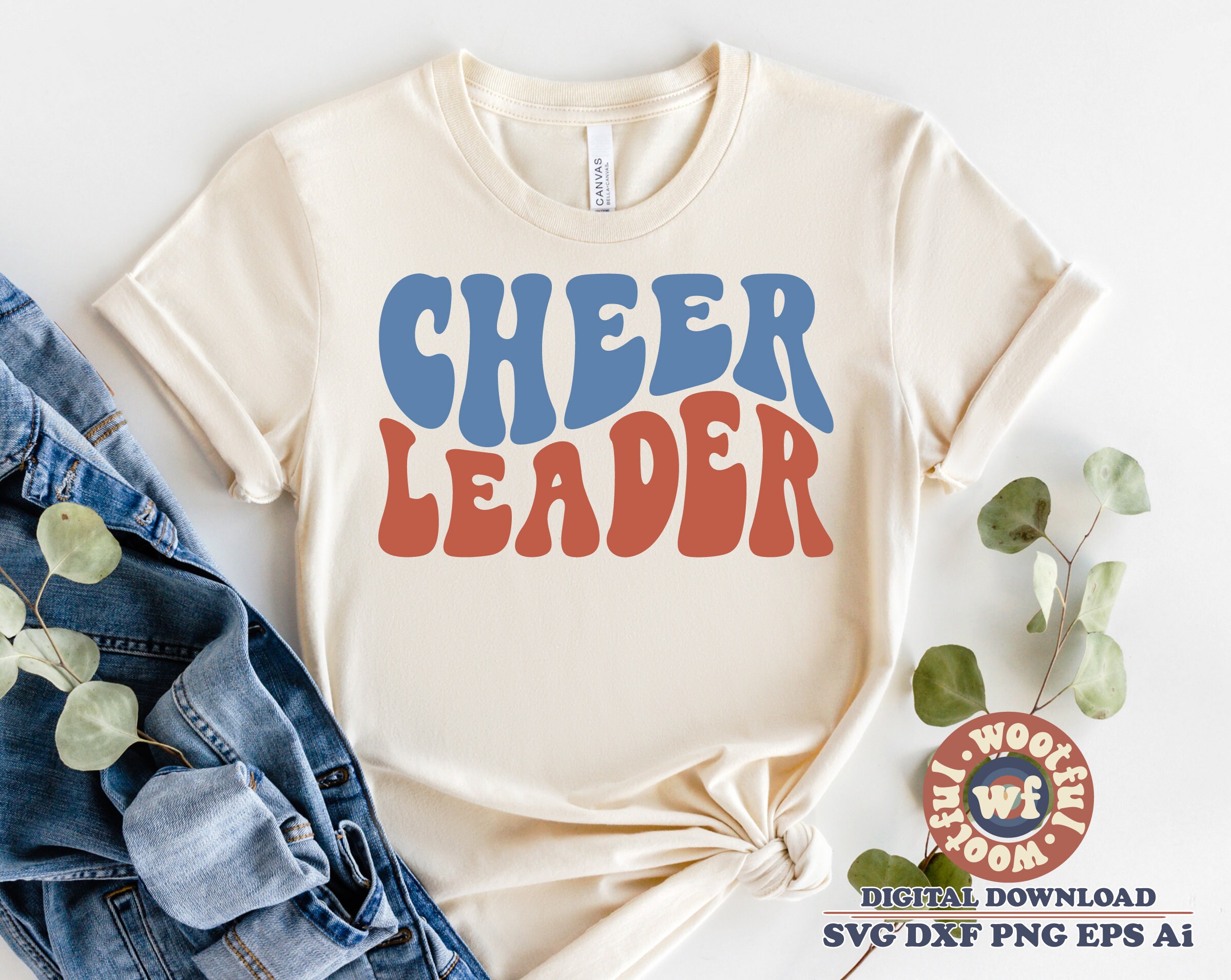 Cheerleader Svg Cheer Vibes Svg Wavy Letters Svg Cheer Mom - Etsy