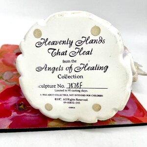 Angels of Healing Angel Figurine With Crystal and Real Feathers Number ...