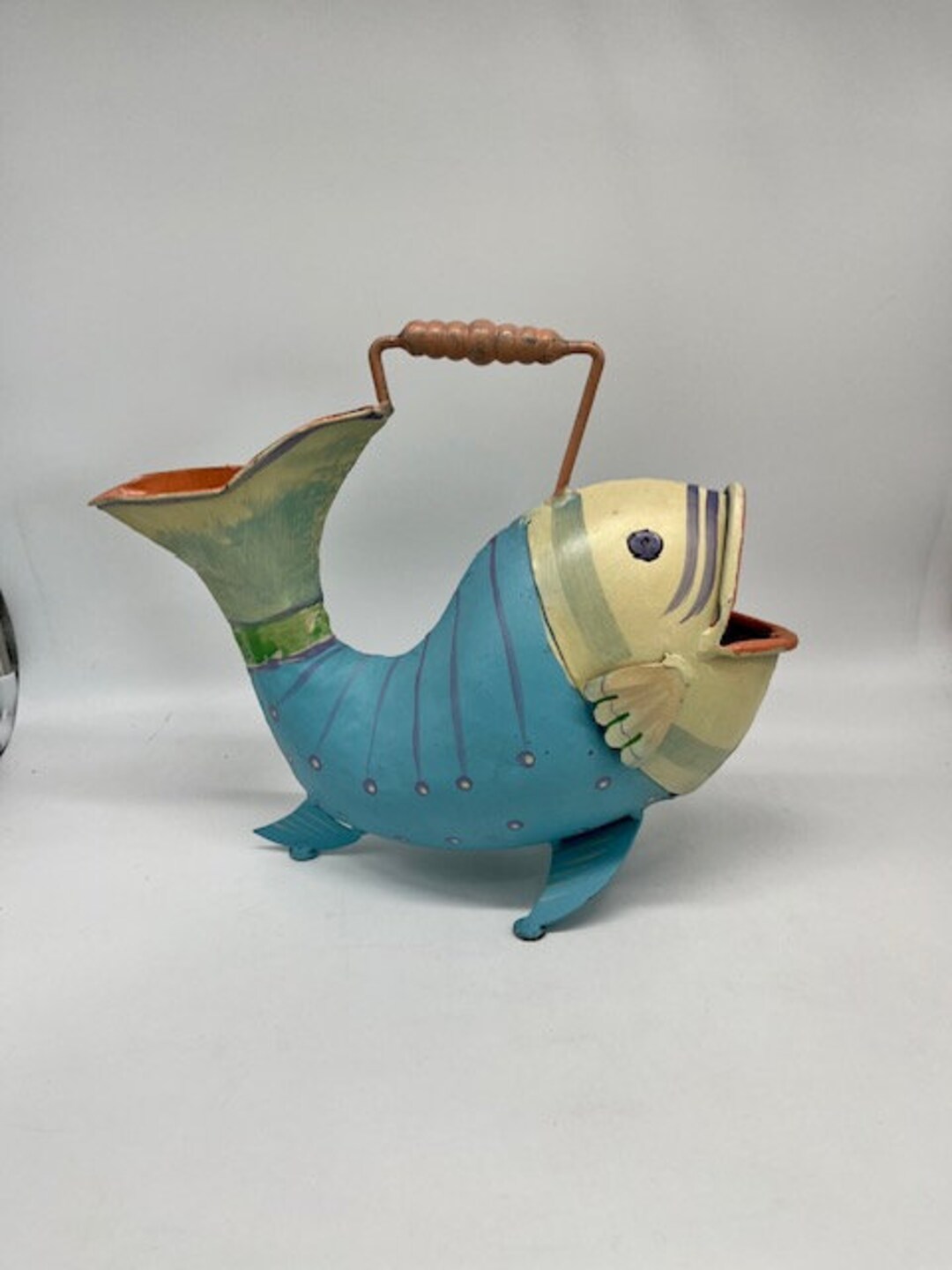 Large Artisan Decorative Vessel Table Top Display Piece - Etsy