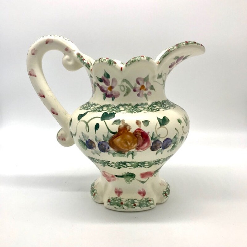 Hand Painted Pitcher - Etsy