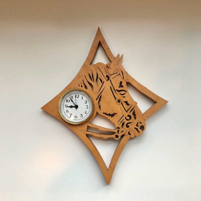 Horse Clock - Etsy