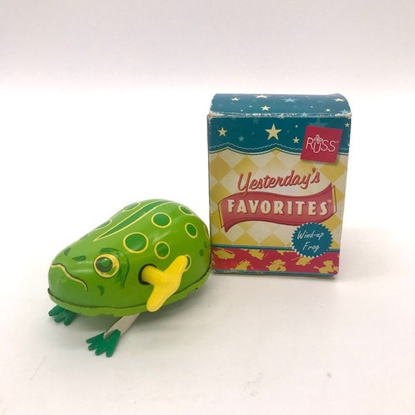 Wind up Frog - Etsy