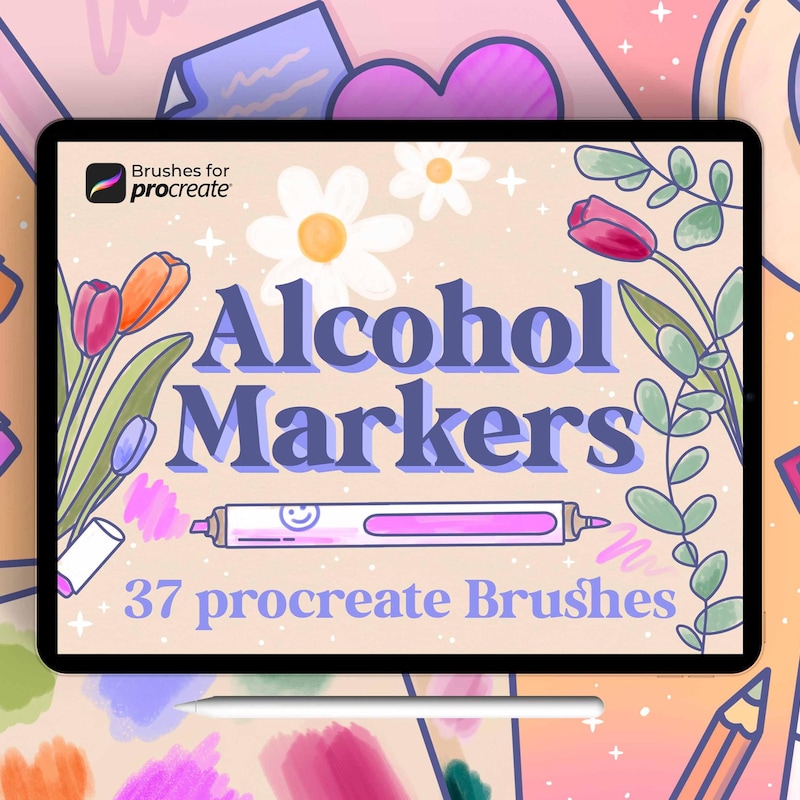 Coloring Pencils Brushes - Etsy