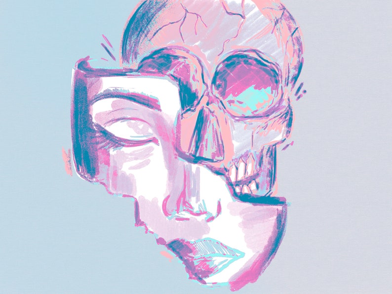 40+ Procreate Riso Brushes | Illustration, Paper & Grain Brush Set ...