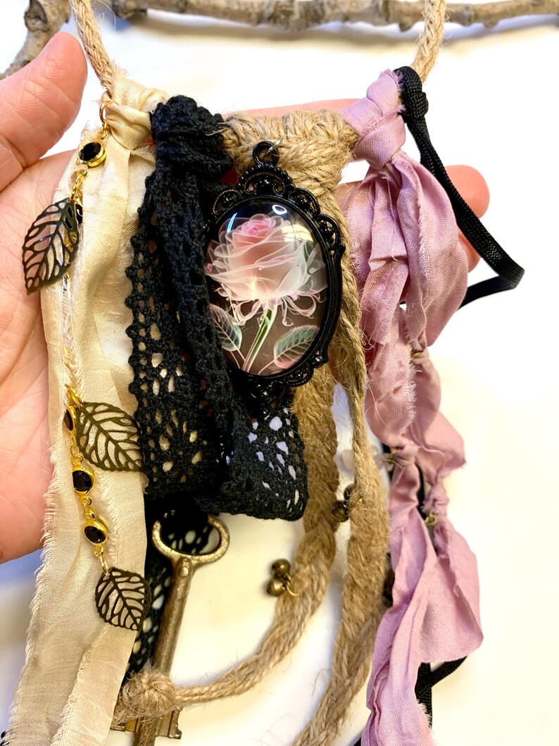 Witches Blessing Bells - Ghost Rose - Sound Cleansing Bells for Home ...