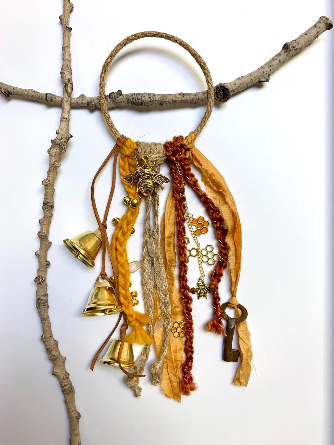 Witches Blessing Bells Queen Bee Blessing Bells for Home Warding,honey ...