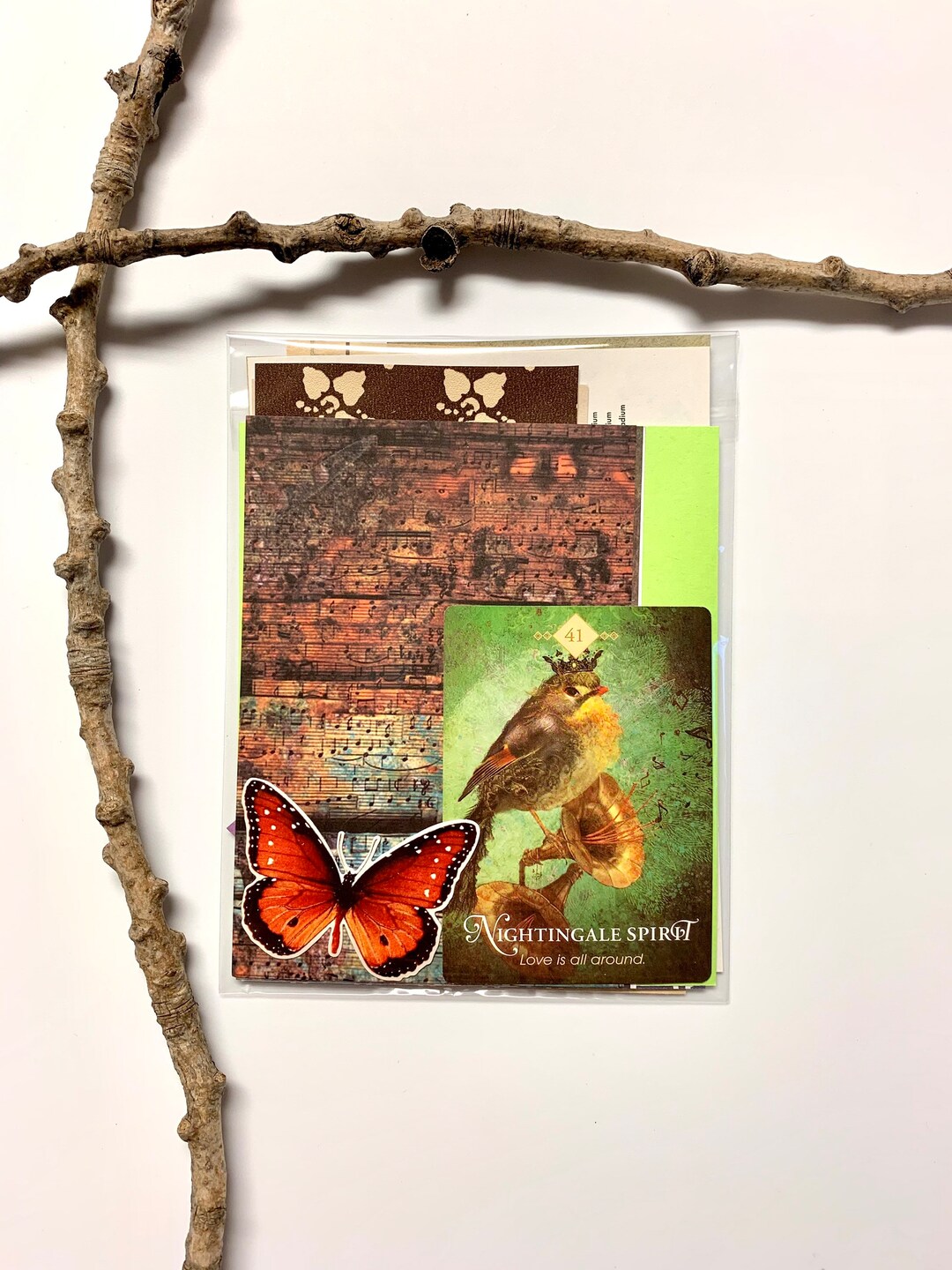 Ephemera Paper Pack, Nightingale Spirit Petite Papers, Oracle Card ...
