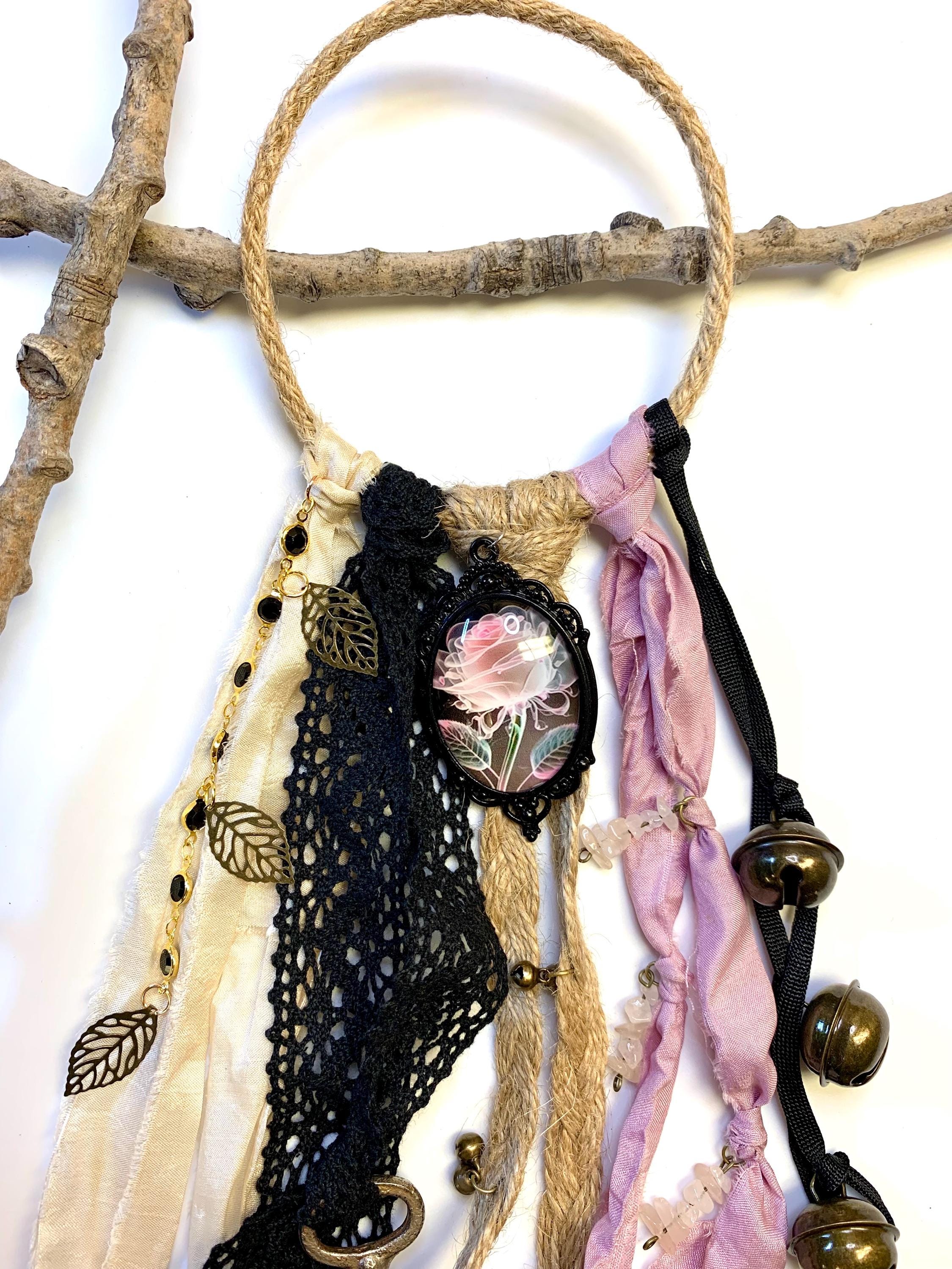 Witches Blessing Bells - Ghost Rose - Sound Cleansing Bells for Home ...
