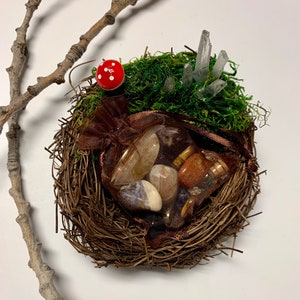 Crystal Confetti With Crows Nest, Witches Confetti, Crows Stash, Fairy ...