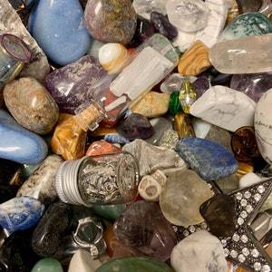 Crystal Confetti With Crows Nest, Witches Confetti, Crows Stash, Fairy ...