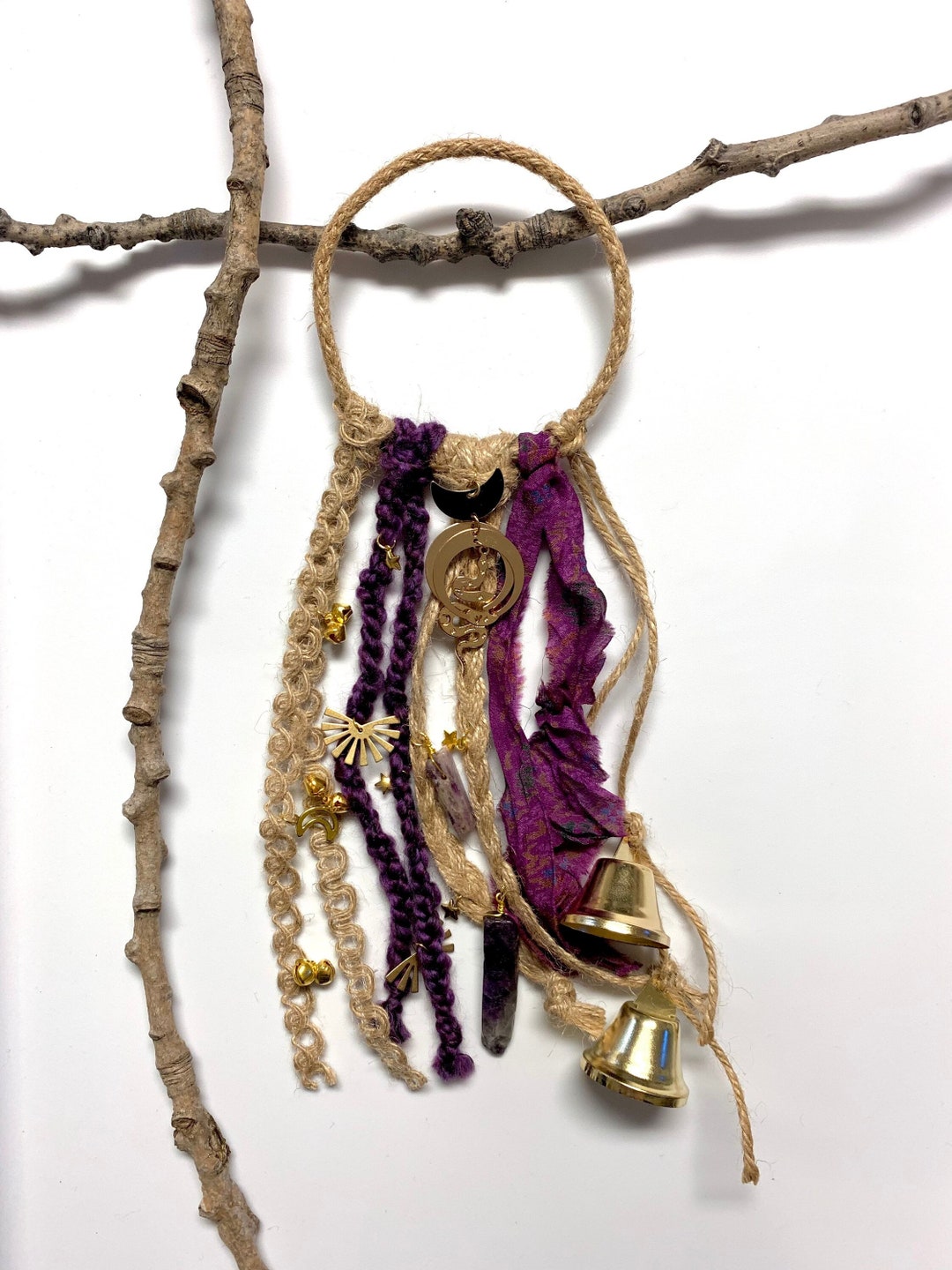 Blessing Bells Mystic Door Bells for Home Protection, Wiccan Positive ...