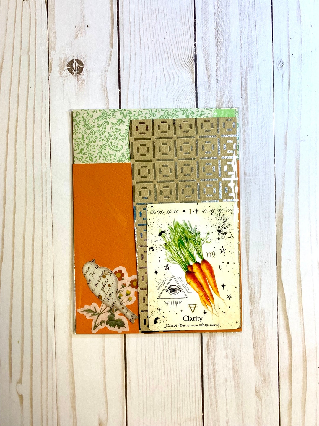 Clarity Oracle Card Ephemera Pack: Witchcraft Scrapbook Supplies - Etsy