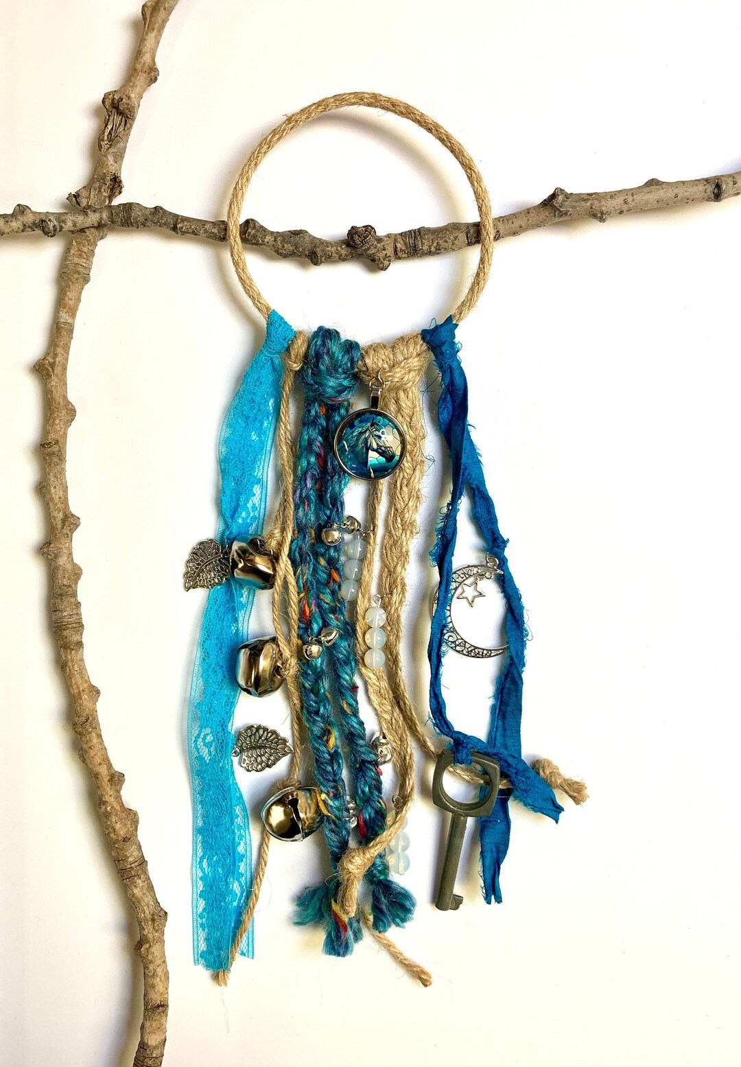 Blessing Bells for Doors Horses Witches Door Bells for Home Protection ...