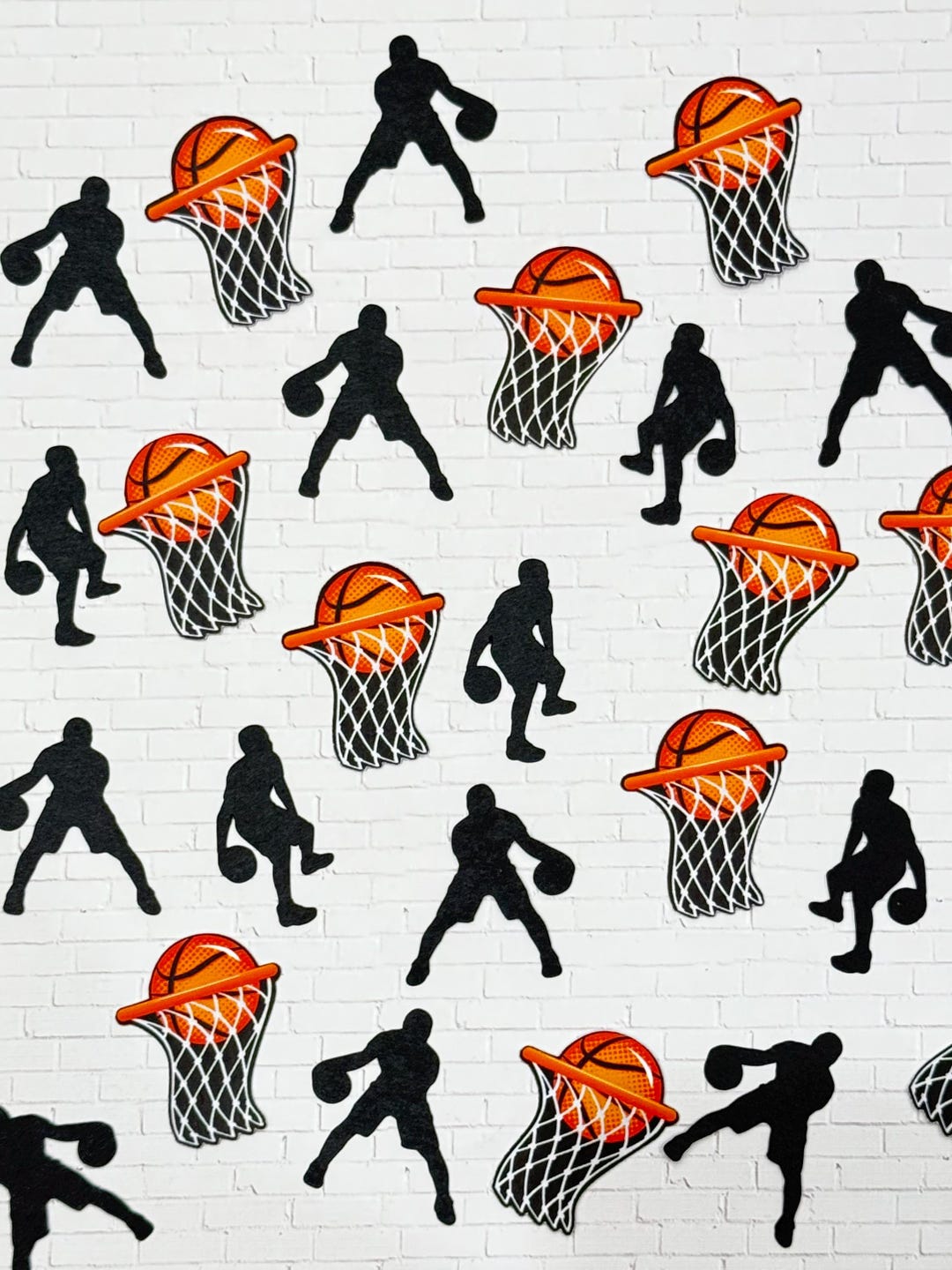 Basketball Birthday Party | Basketball Confetti | Sports Themed Party ...